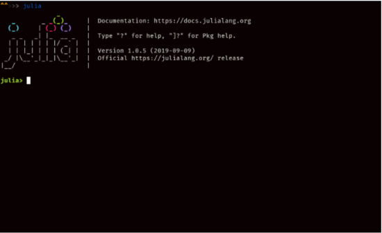 Getting started with Julia programming language